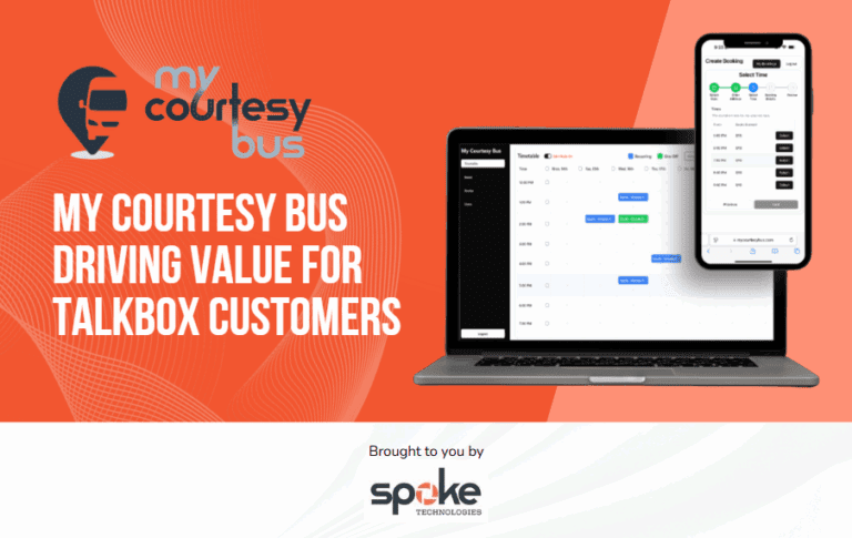 My Courtesy Bus driving value for TalkBox customers! - Impact Data